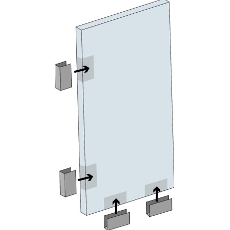 Partition walls brackets